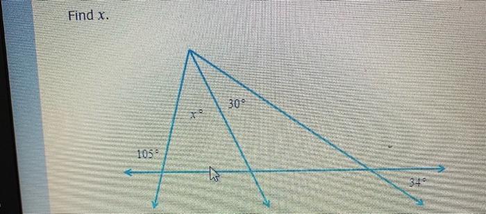 Solved Find x. | Chegg.com