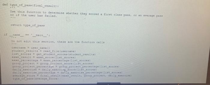 Solved A program that determines if a candidate has passed | Chegg.com