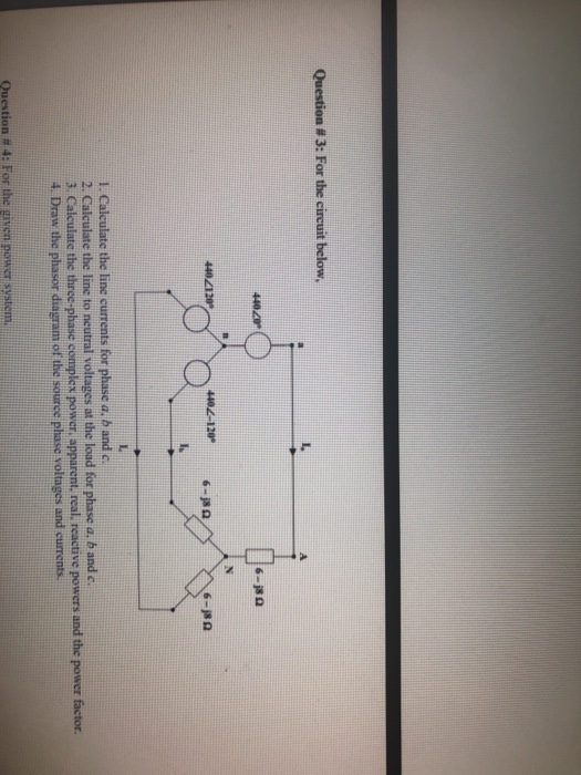 Solved Question: For the given power system, Generators | Chegg.com