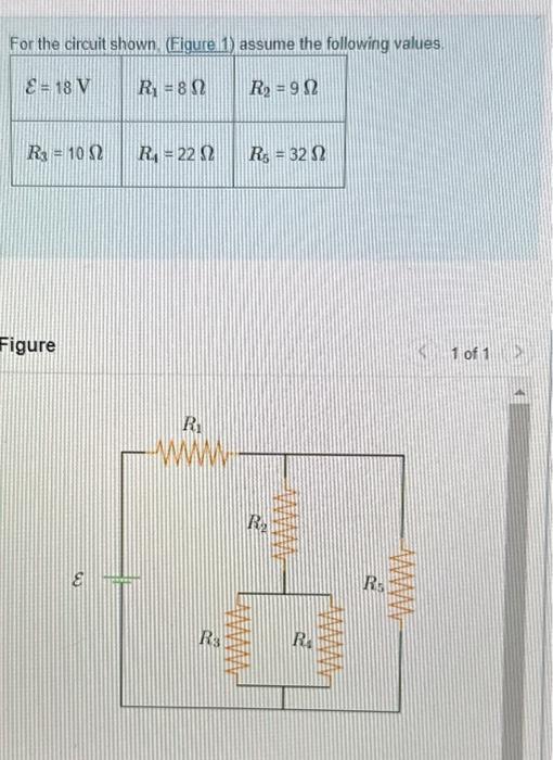 Solved For the circuit shown. (Figure 1) assume the | Chegg.com