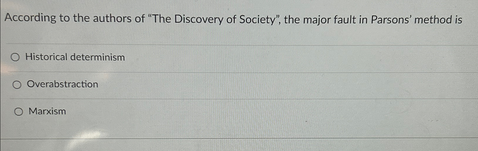 Solved According to the authors of "The Discovery of | Chegg.com