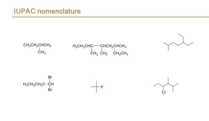 Solved IUPAC nomenclature | Chegg.com