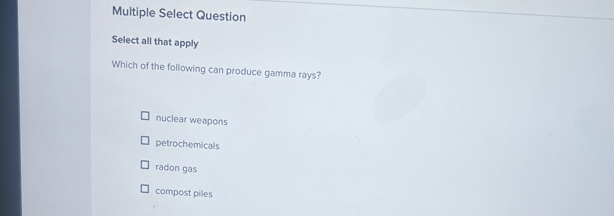 Solved Multiple Select QuestionSelect all that applyWhich of | Chegg.com