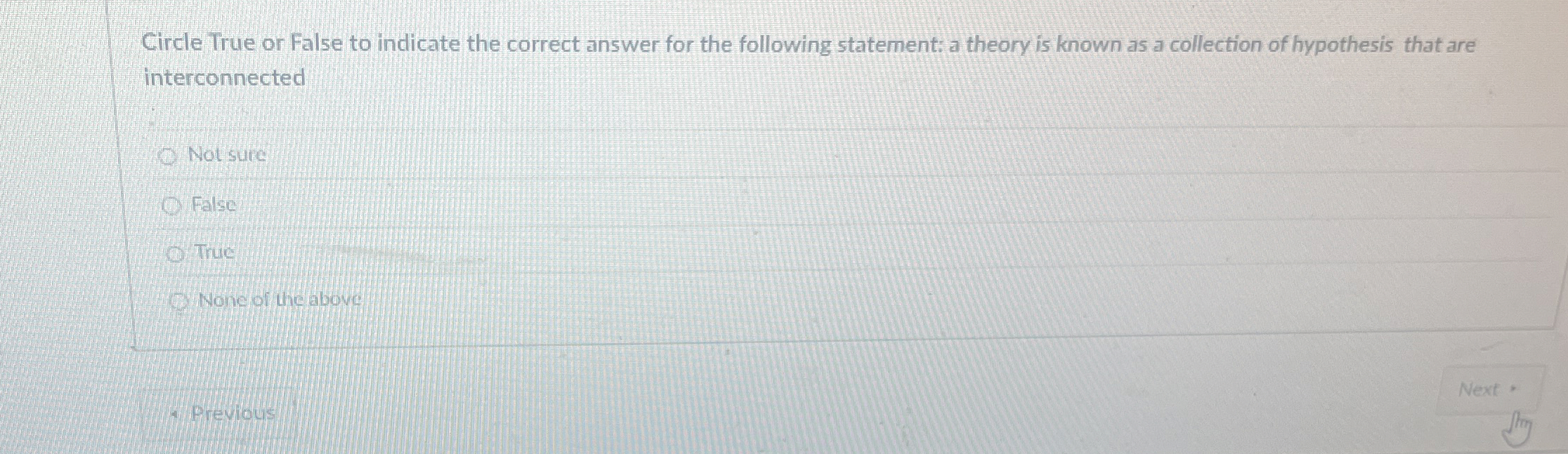 Solved Circle True or False to indicate the correct answer | Chegg.com