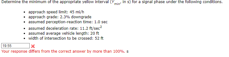 Solved Determine the minimum of the appropriate yellow | Chegg.com