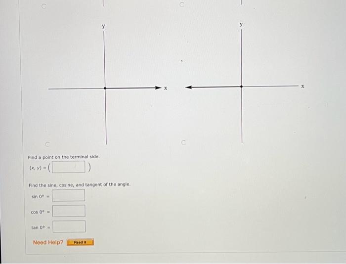 Solved Draw the following angle in standard position.Find a | Chegg.com
