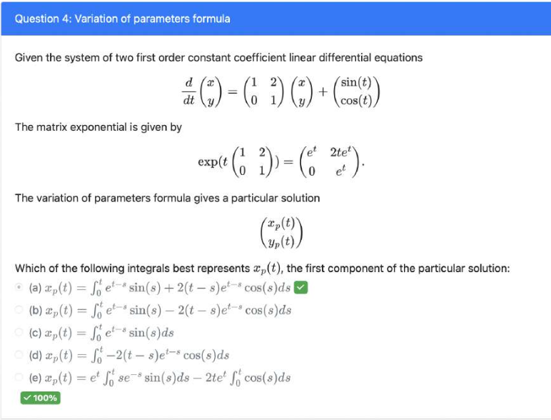 Solved Given the system of two first order constant | Chegg.com