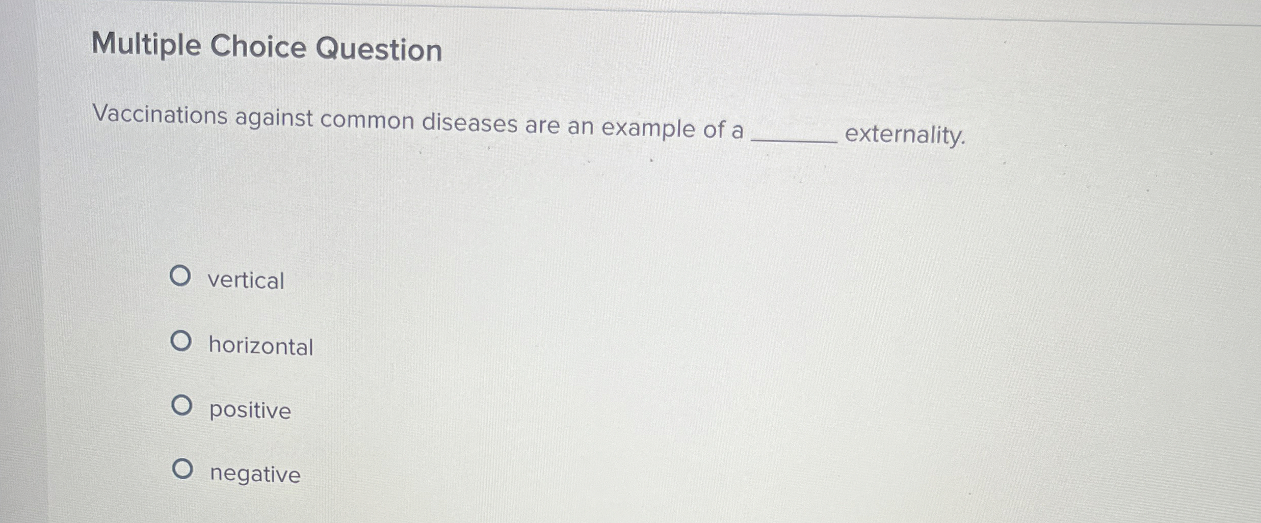 Solved Multiple Choice QuestionVaccinations against common | Chegg.com