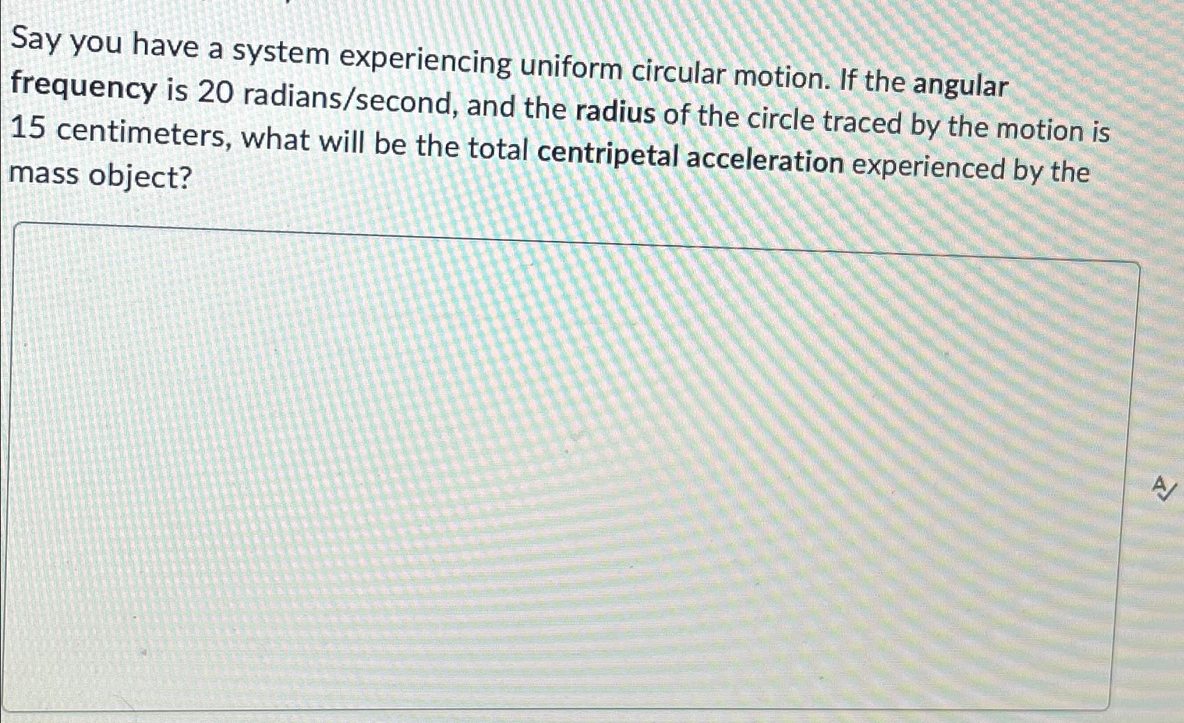 Solved What does this mean?say you have a system | Chegg.com