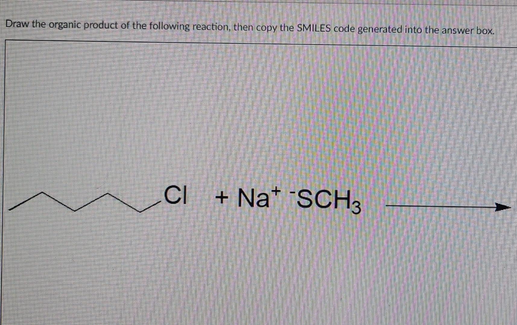 Solved Draw the organic product of the following reaction, | Chegg.com