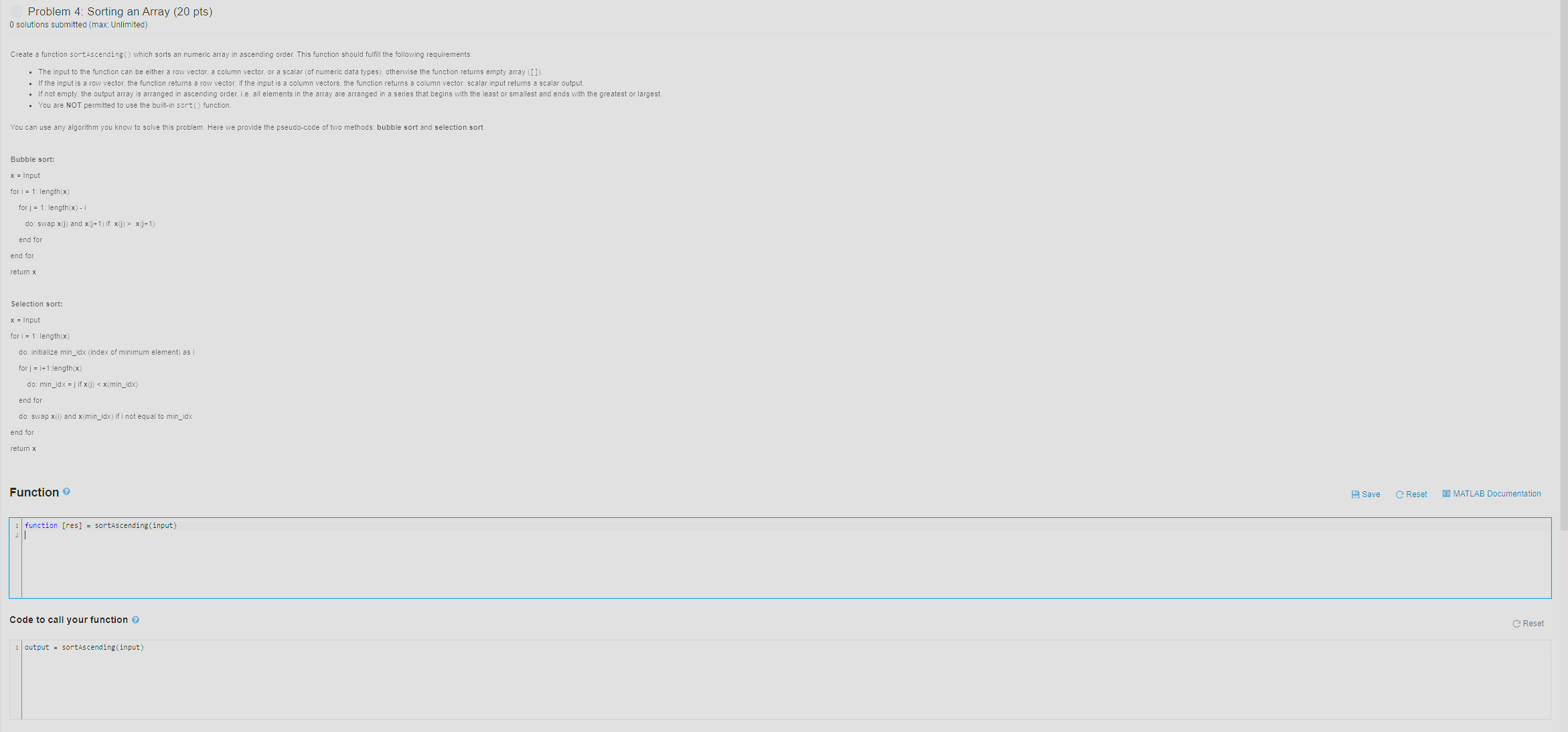 Solved Create a function sortAscending() which sorts an | Chegg.com Solved Create a function sortAscending() which sorts an | Chegg.com