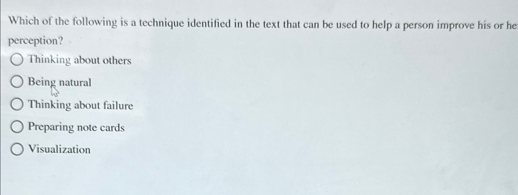 Solved Which of the following is a technique identified in | Chegg.com