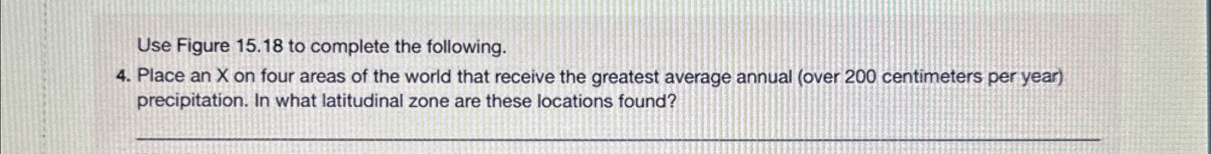Solved Use Figure 15.18 ﻿to complete the following.4. ﻿Place | Chegg.com