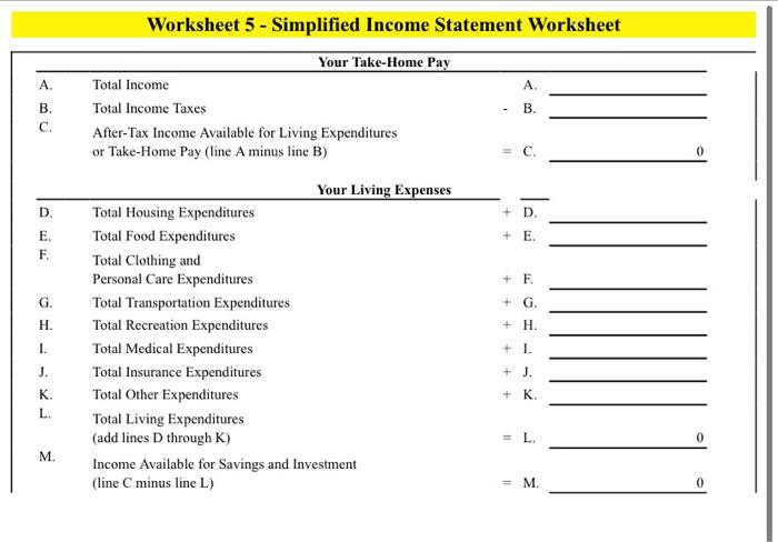 Solved to prepare a income statement (monthly expenses), can | Chegg.com