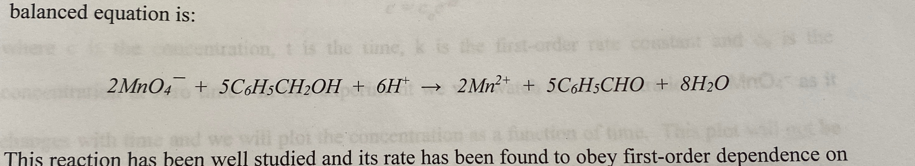Solved balanced equation | Chegg.com