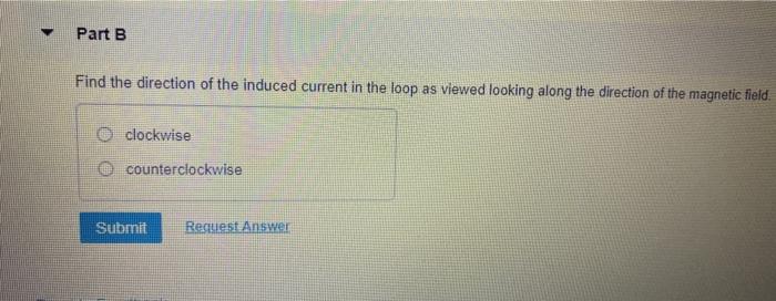 Solved HW30 Induced EMF and Current in a Shrinking Loop | Chegg.com
