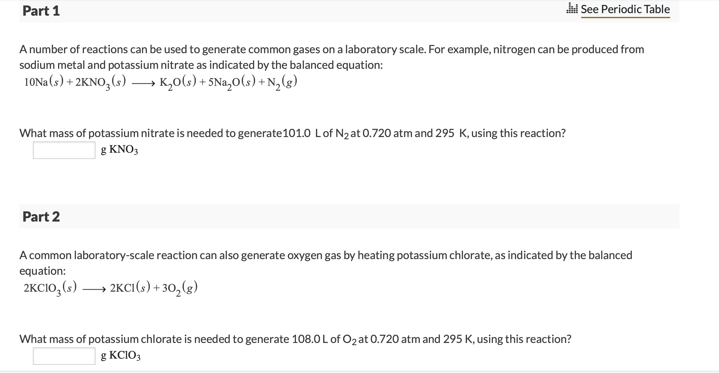 Solved A number of ﻿reactions can be ﻿used to ﻿generate | Chegg.com