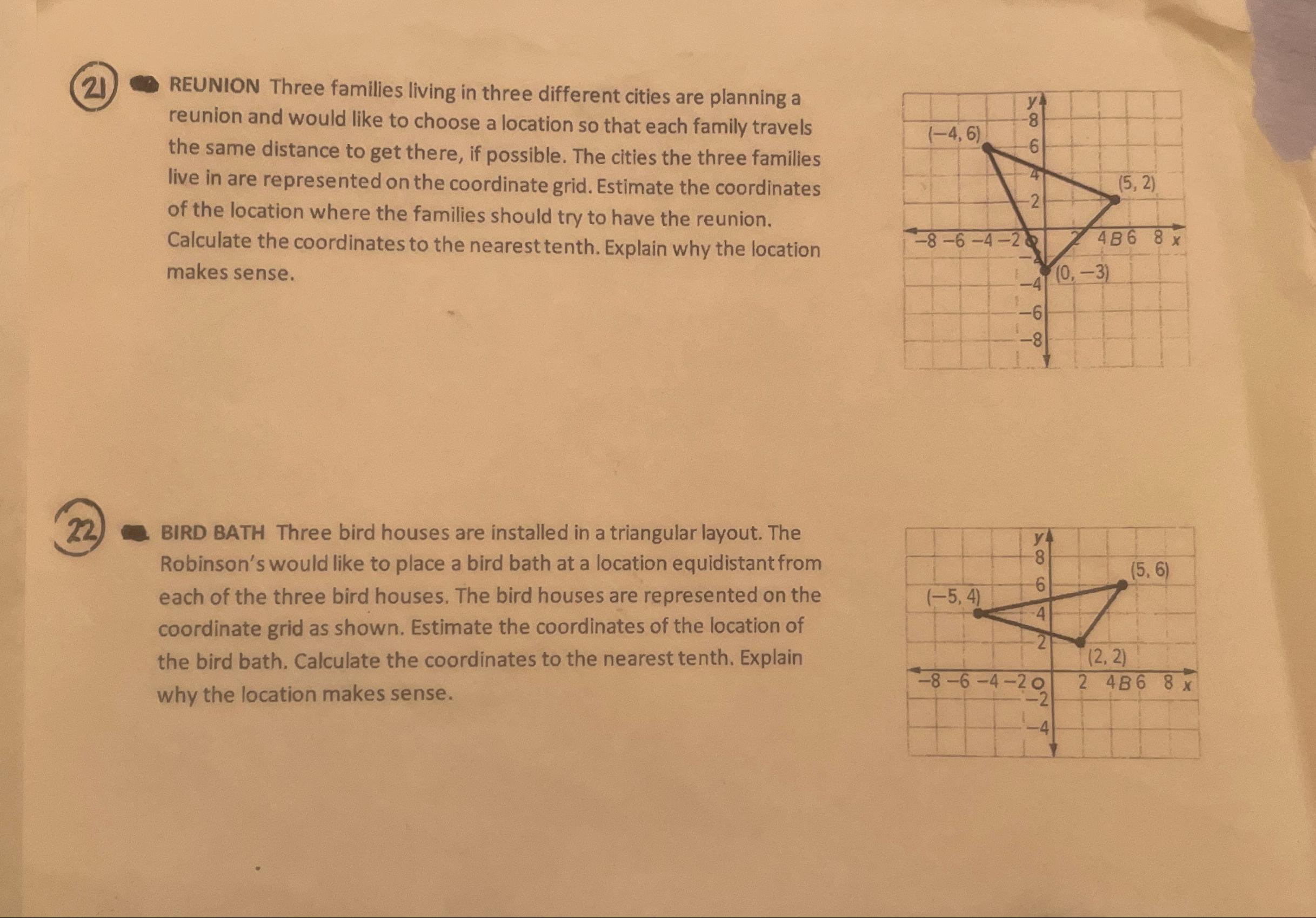 Solved Please do 21 ﻿and 22 | Chegg.com