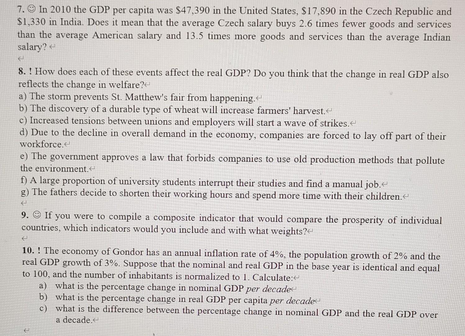 Solved 4. : To which expenditure components of GDP (C, I, G, | Chegg.com