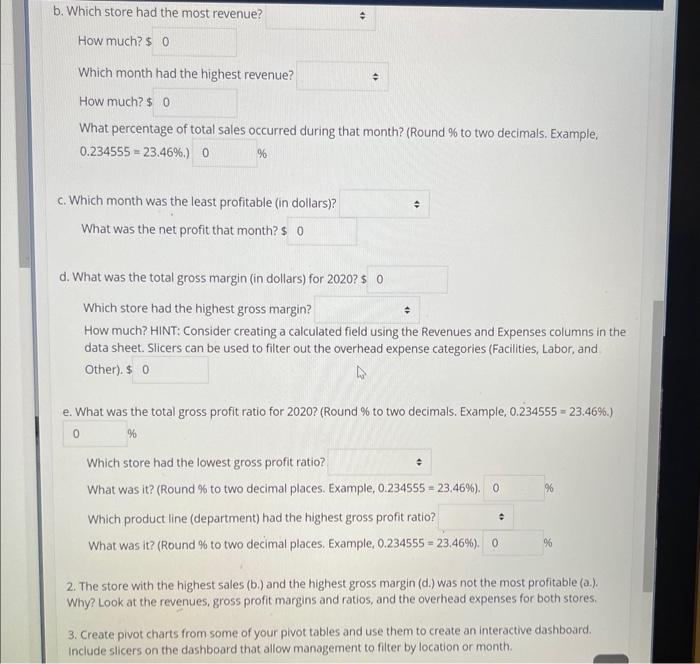 Solved Segment Reports Using Excel (Descriptive and | Chegg.com