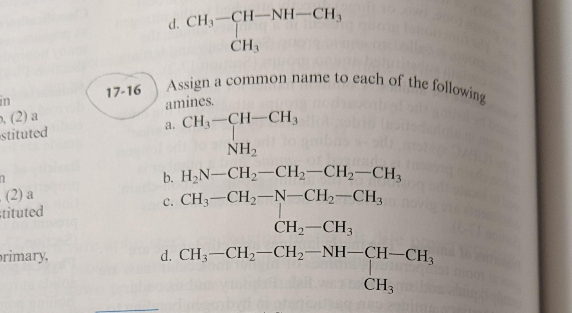 Solved 12 Classify each of the following amines as a | Chegg.com
