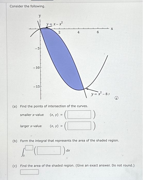 Solved Consider the following. (a) Find the points of | Chegg.com