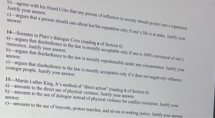 10-Talking about the elimination of oppression in | Chegg.com