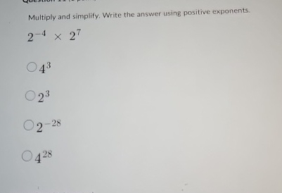Solved Multiply and simplify. Write the answer using | Chegg.com