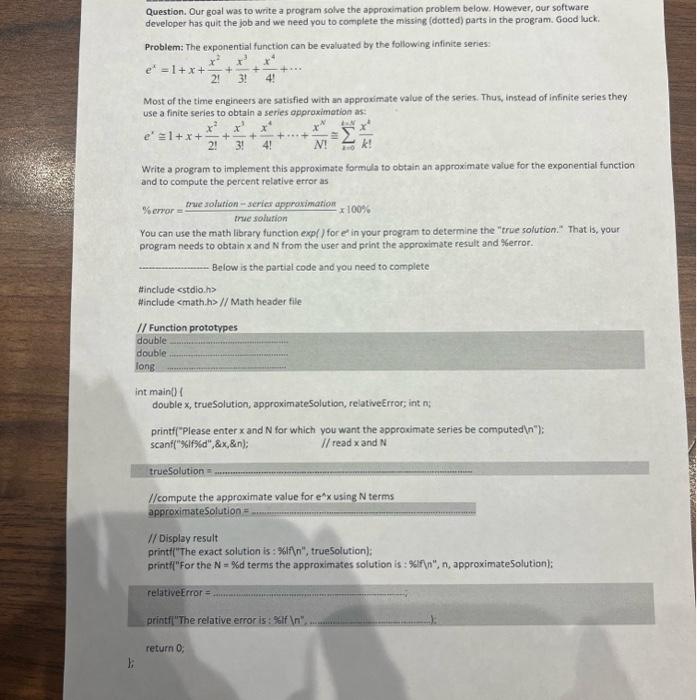 Solved can some one help me please i need answer in C | Chegg.com