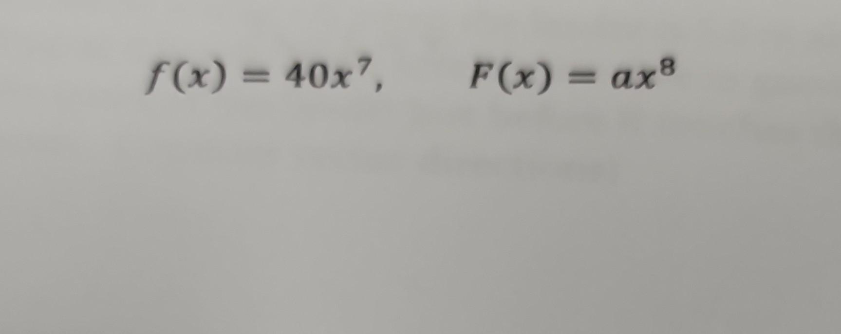 Solved 1. Determine the value of parameter a that makes F(x) | Chegg.com