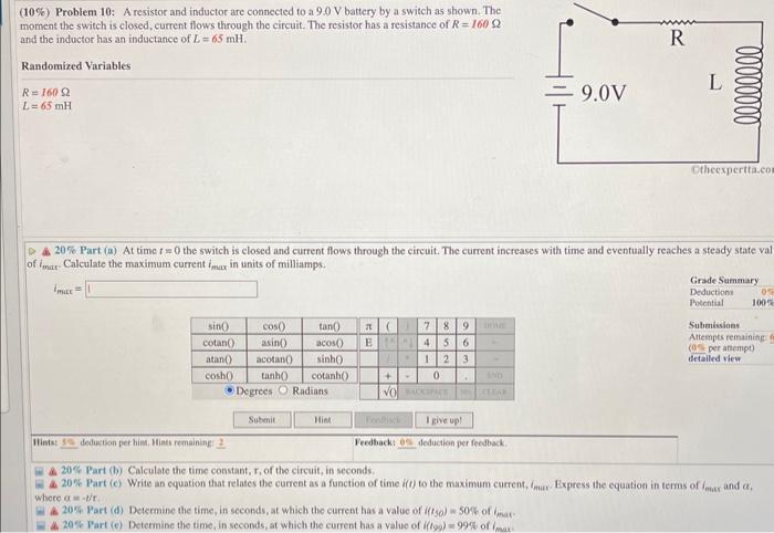 Solved (10\%) Problem 9: Suppose two coils placed next to | Chegg.com