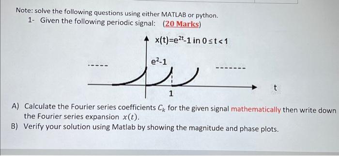 Solved Note: solve the following questions using either | Chegg.com