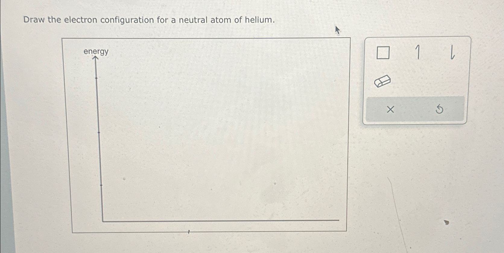Solved Draw the electron configuration for a neutral atom of | Chegg.com
