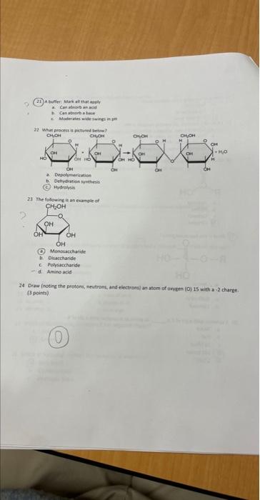 Solved (21) A bifler Alare all atst waply a. Can alsiort an | Chegg.com
