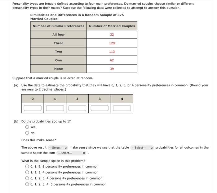Solved Personality types are broadly defined according to | Chegg.com