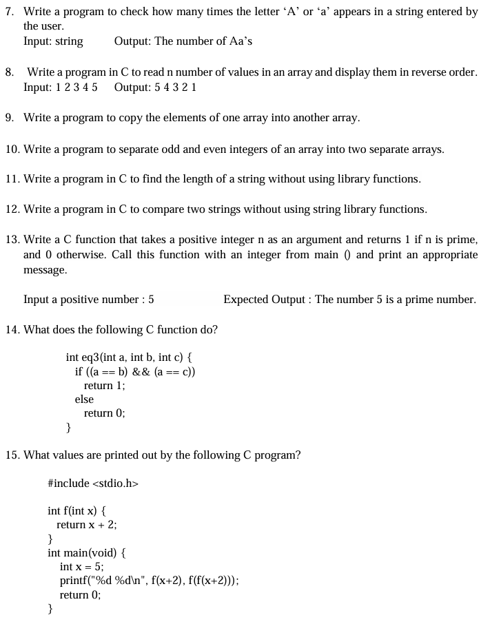 Solved Write a program to check how many times the letter | Chegg.com