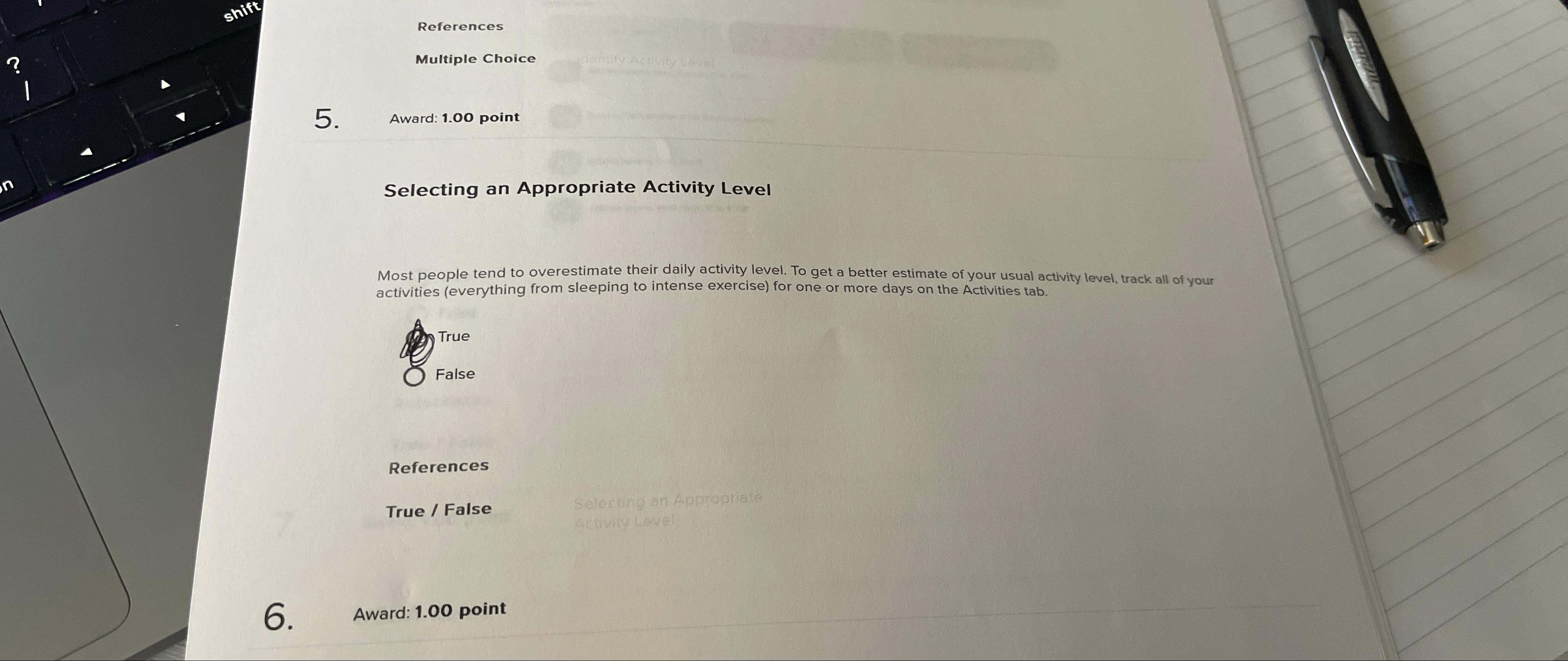 Solved ReferencesMultiple Choice5. ﻿Award: 1.00 | Chegg.com