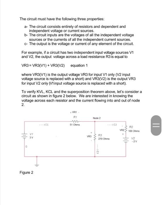 Solved ENGR 2105 Lab 3 KVL, KCL and Superposition circuit | Chegg.com