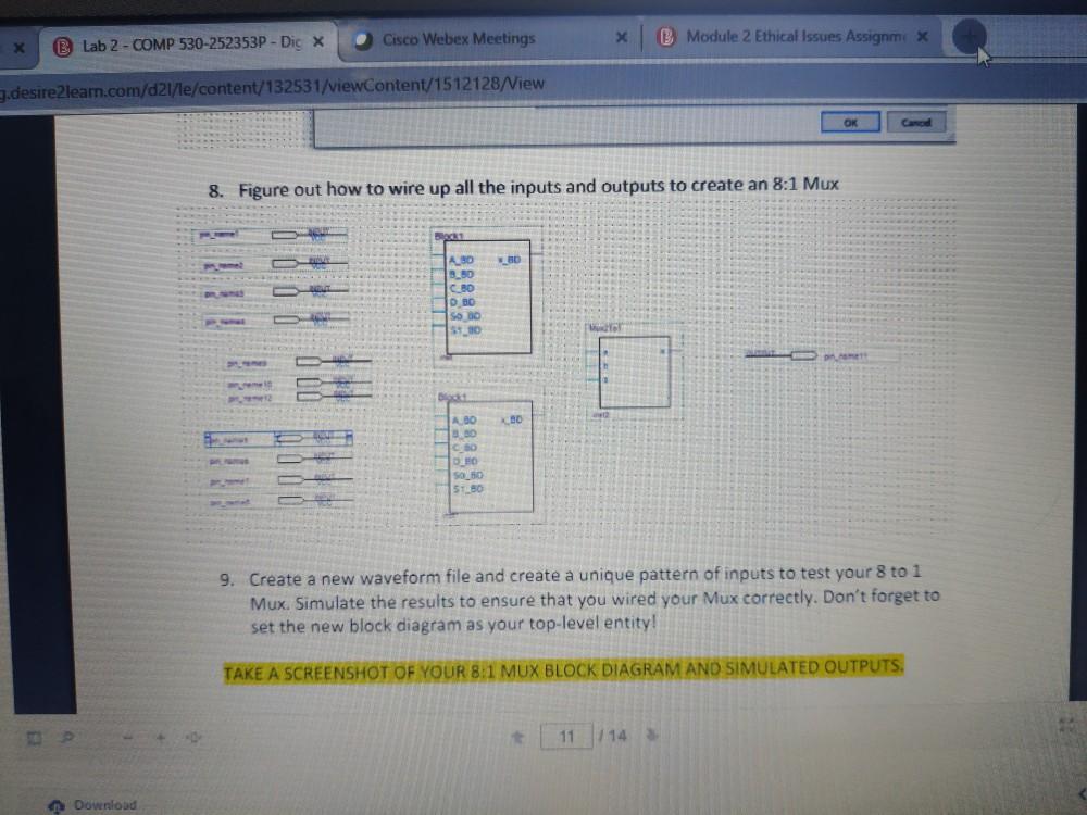 Solved draw the block diagram of 8:1 mux from two 4:1 muxes | Chegg.com