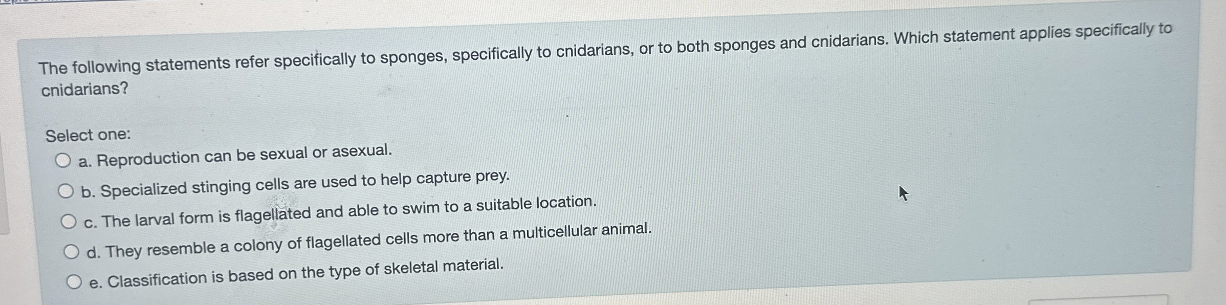 Solved The following statements refer specifically to | Chegg.com