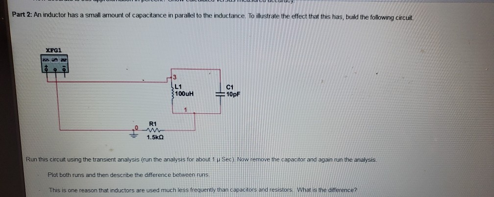 Solved Part 1: Build the following circuit in Multisim. Use | Chegg.com