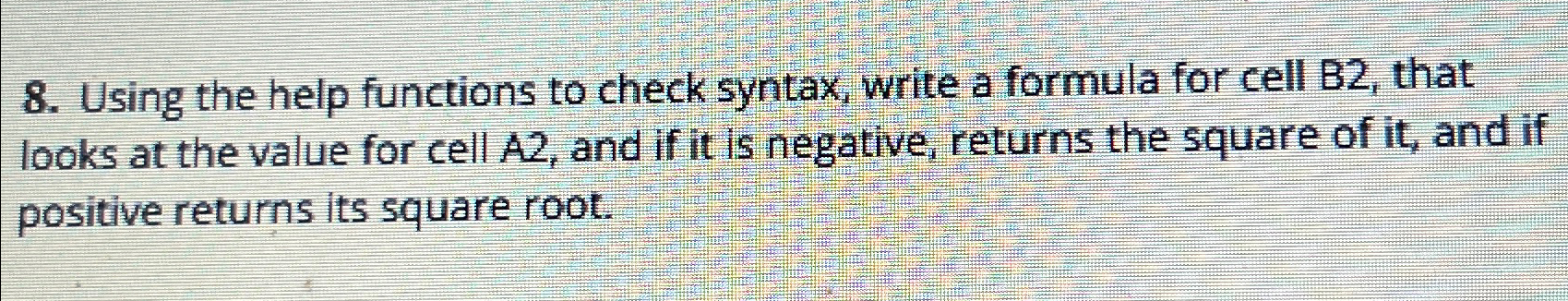Solved Using the help functions to check syntax, write a | Chegg.com