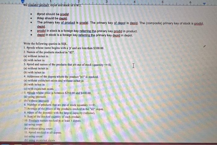 Solved Create Table Product( Create Table depot( Create | Chegg.com Solved Create Table Product( Create Table depot( Create | Chegg.com