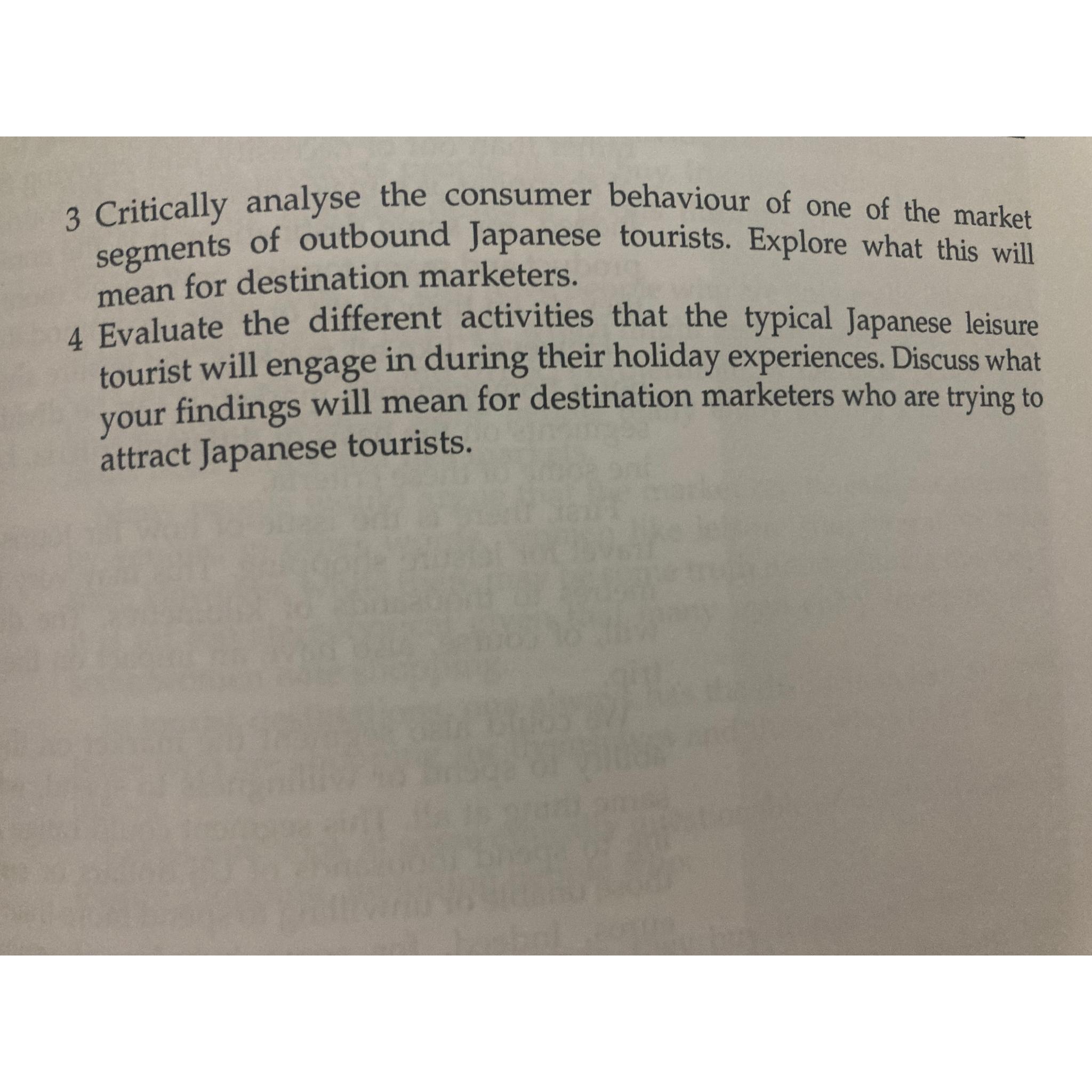 Solved 3 ﻿Critically analyse the consumer behaviour of one | Chegg.com