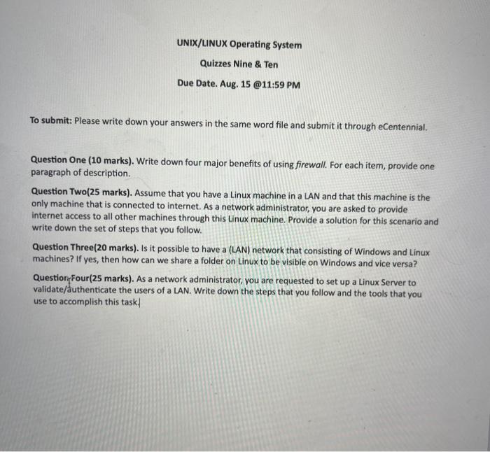 Solved To submit: Please write down your answers in the same | Chegg.com