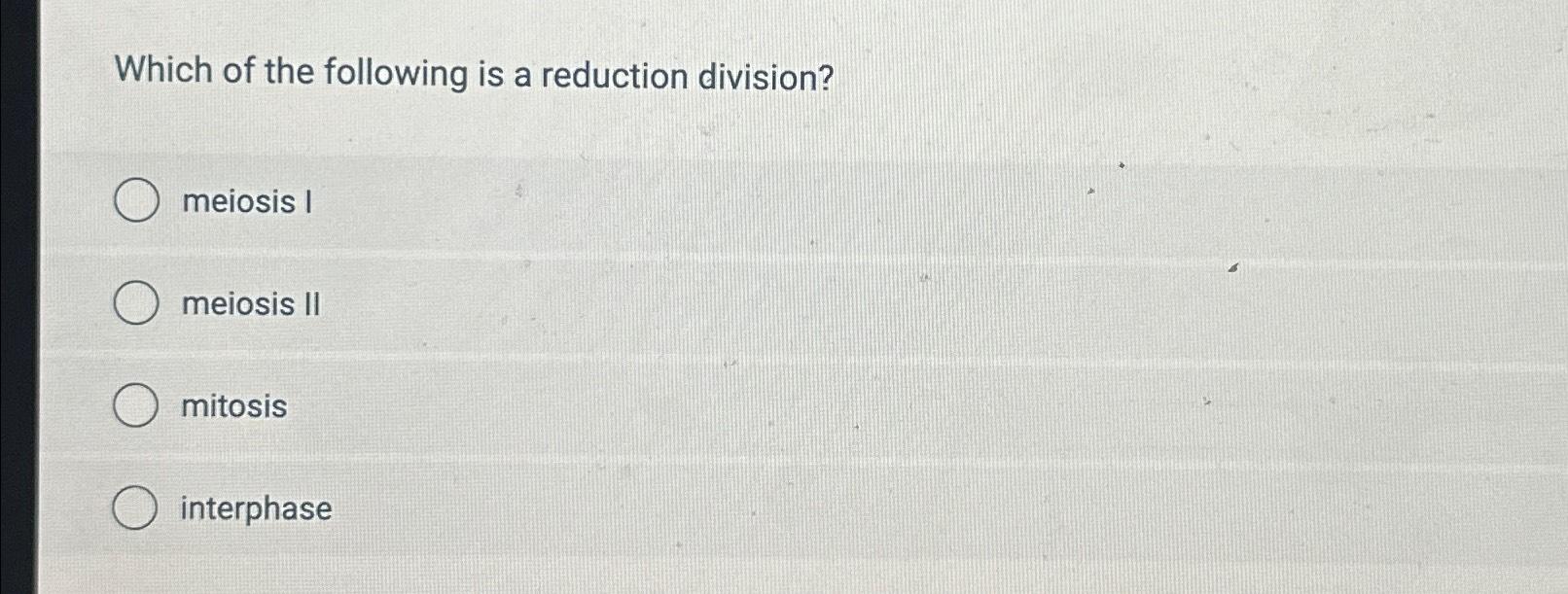 Solved Which of the following is a reduction | Chegg.com