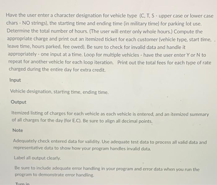 Solved CS 116 Programming in c++ Plan and code a program | Chegg.com