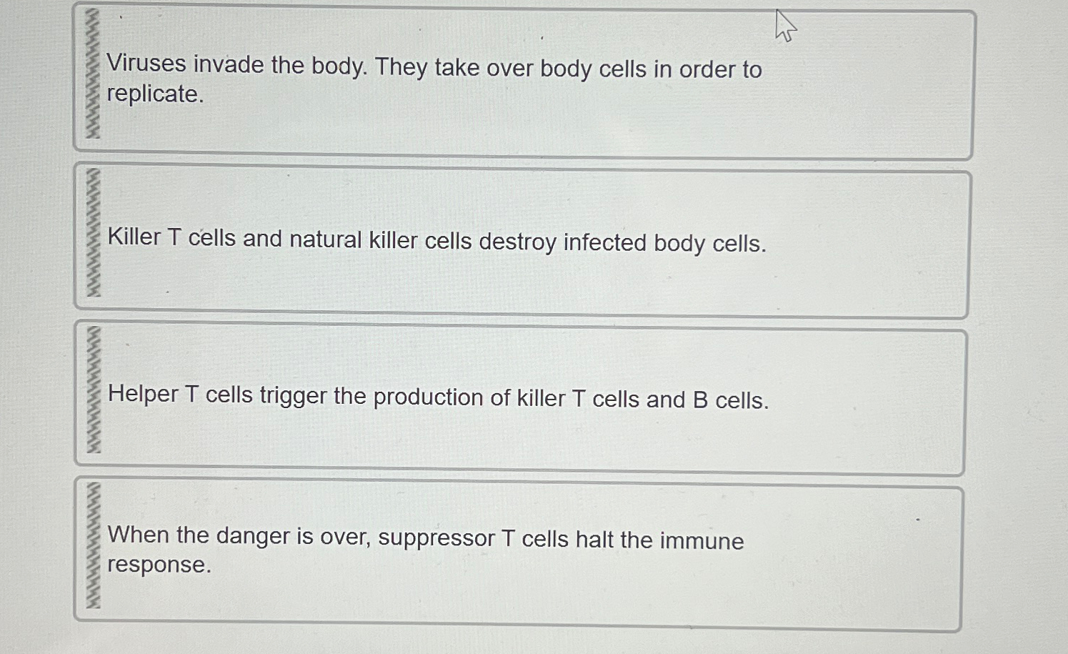Solved Viruses invade the body. They take over body cells in | Chegg.com