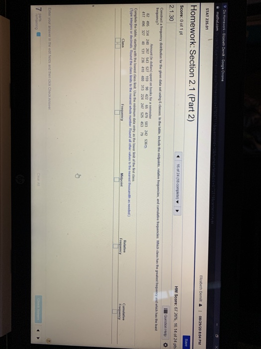 Solved Do Homework. Eisbeth Dent - Google Orome matud.com | Chegg.com