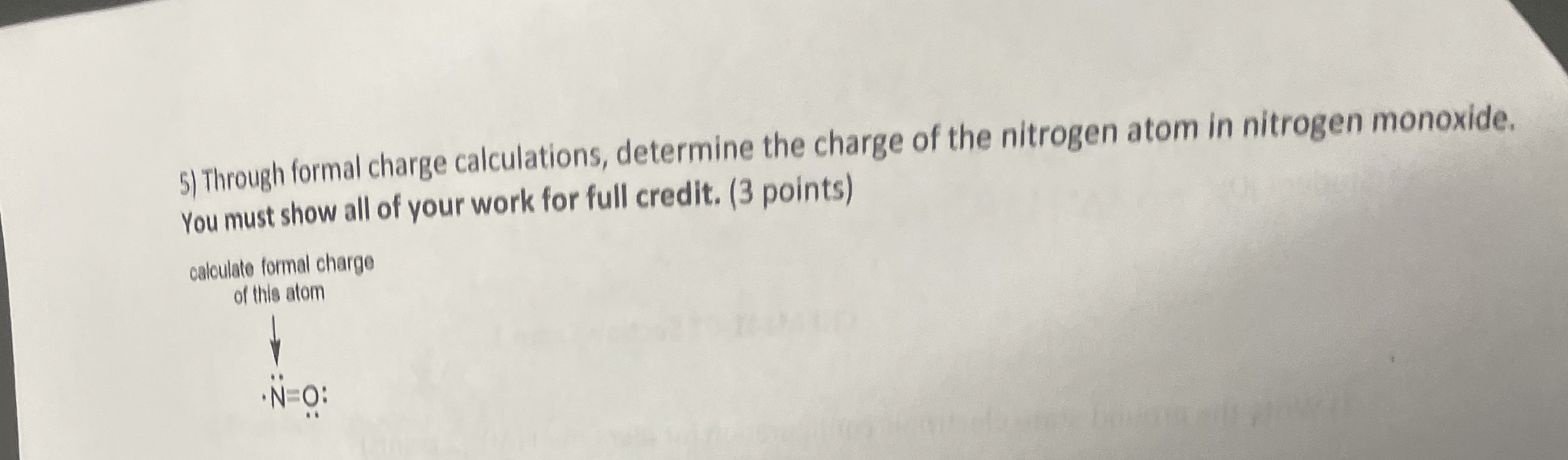 Solved Through formal charge calculations, determine the | Chegg.com